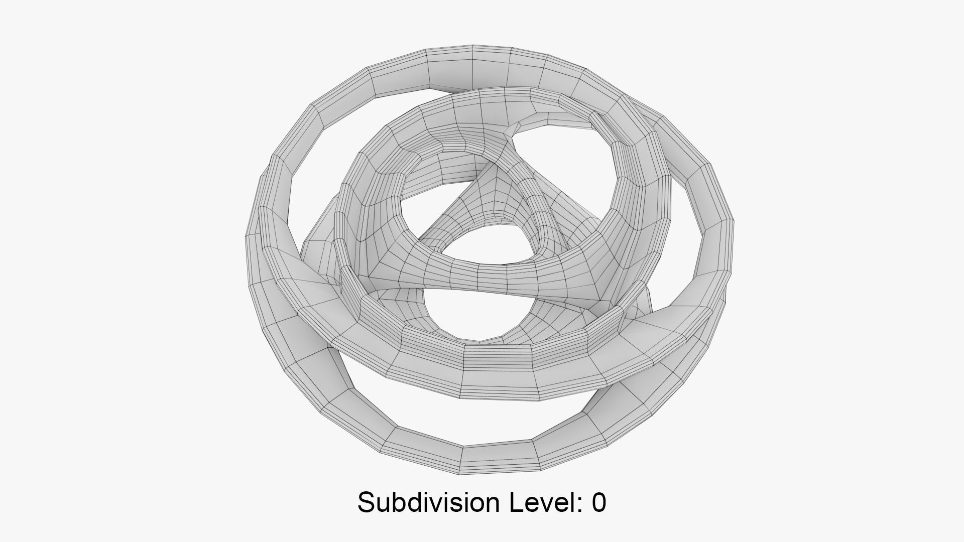 Math Object 137 3D model 3D printable | CGTrader