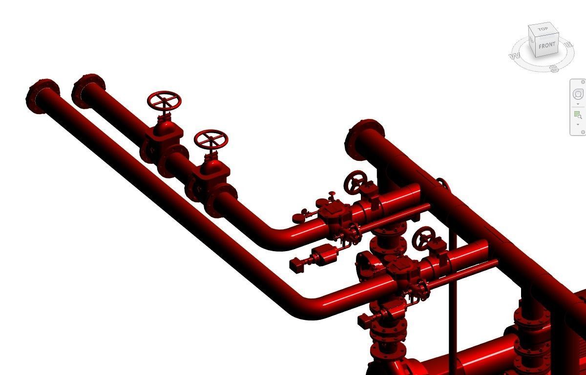 MEP-03-FIRE FIGHTING SYSTEM - Revit Family - 3D model 3D model | CGTrader
