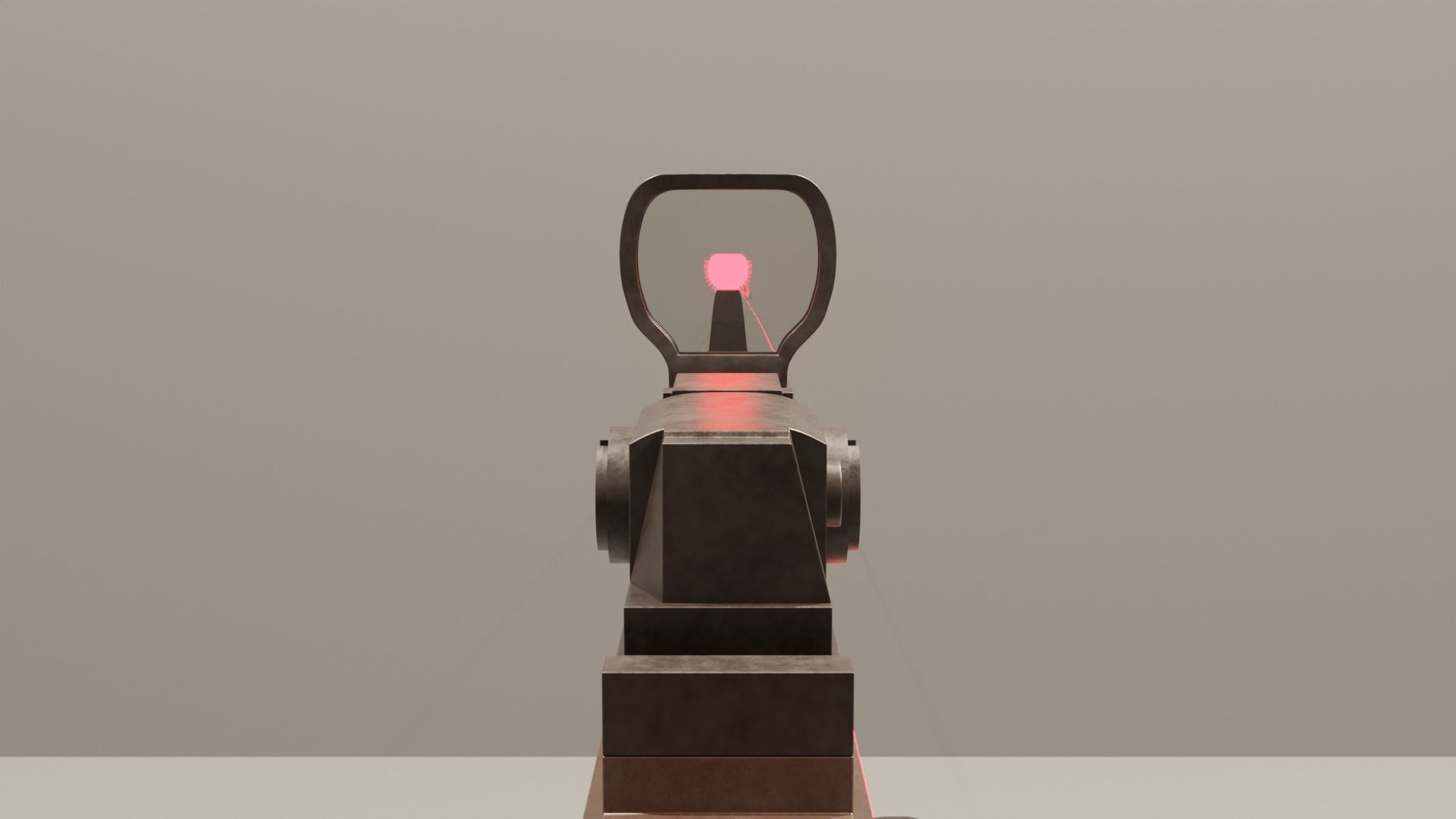 Military assault rifle 3D model | CGTrader