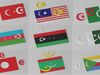 3D model Islamic Muslim Countries Flags Collection VR / AR / low-poly ...