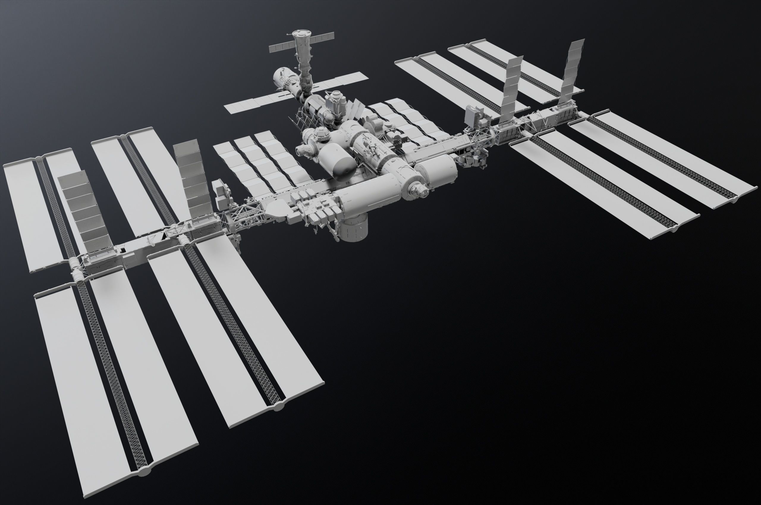 NASA International Space Station 3D model | CGTrader