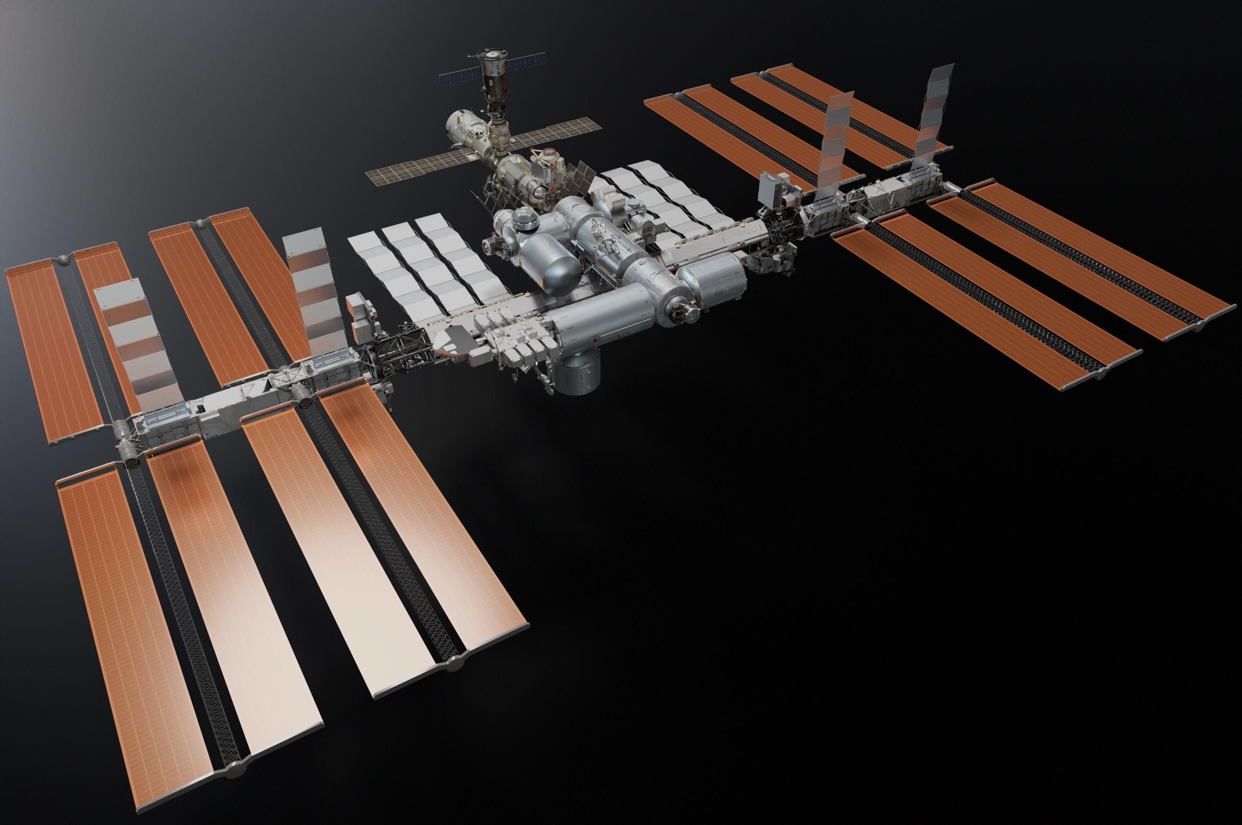 NASA International Space Station 3D model | CGTrader