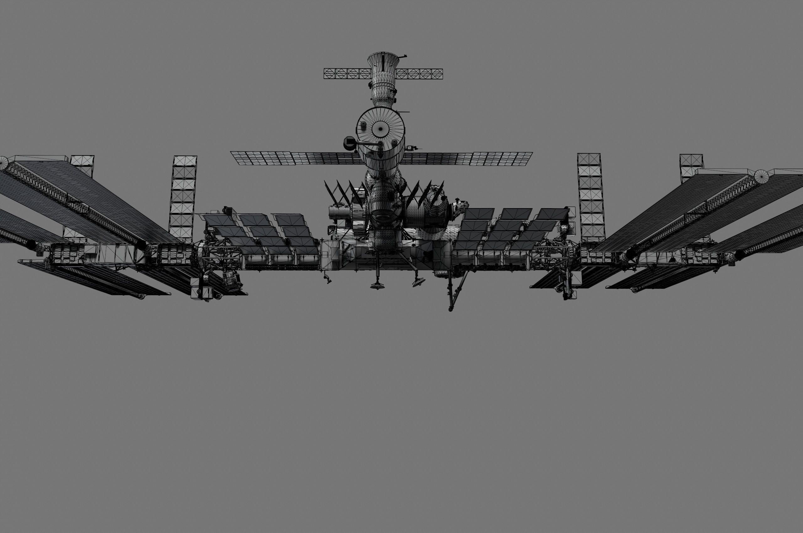 NASA International Space Station 3D model | CGTrader
