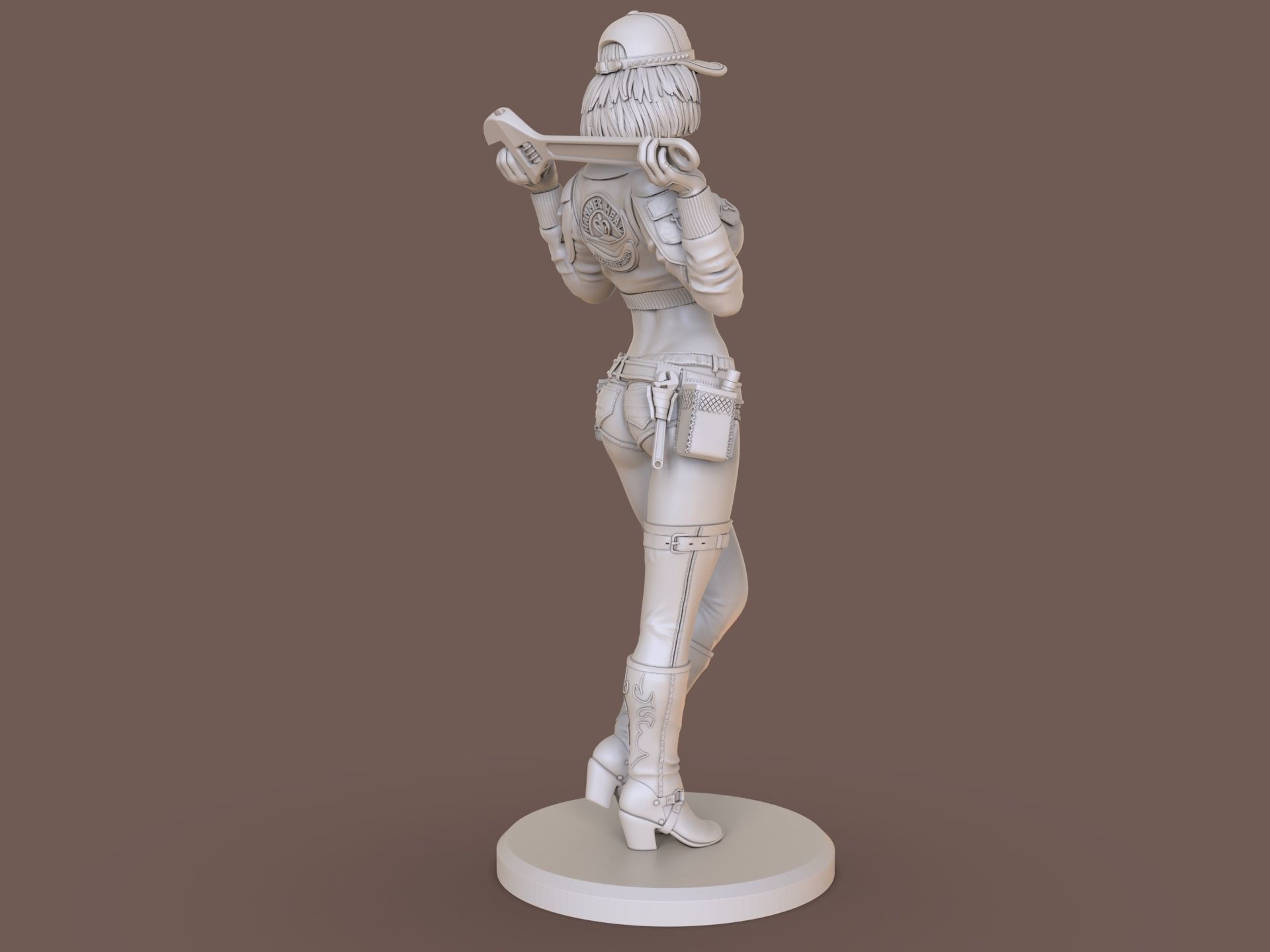 Cindy Aurum Final fantasy 3D model 3D printable | CGTrader