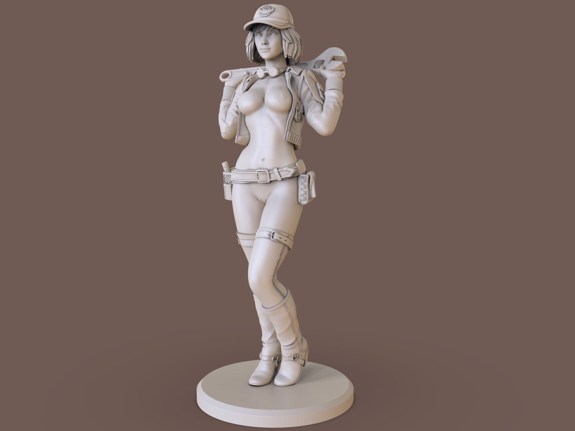 Cindy Aurum Final fantasy 3D model 3D printable | CGTrader