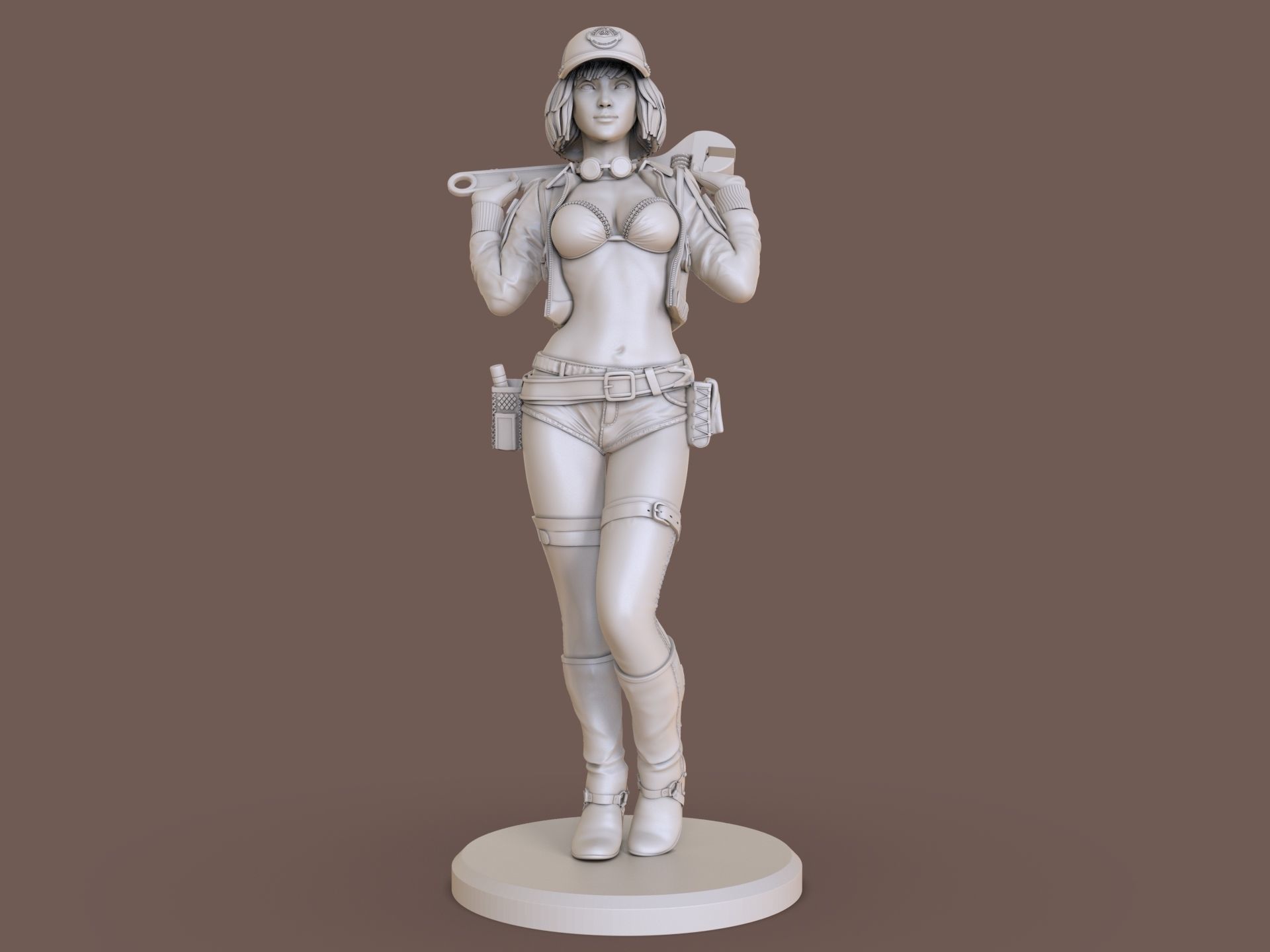 Cindy Aurum Final fantasy 3D model 3D printable | CGTrader