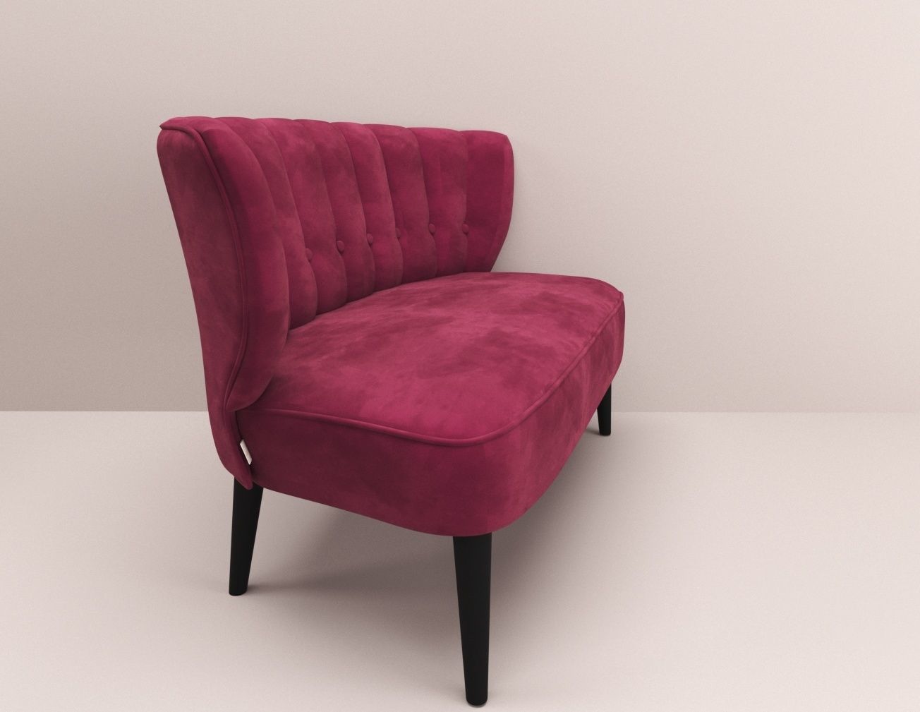 Ciccotelli Settee 3D model | CGTrader