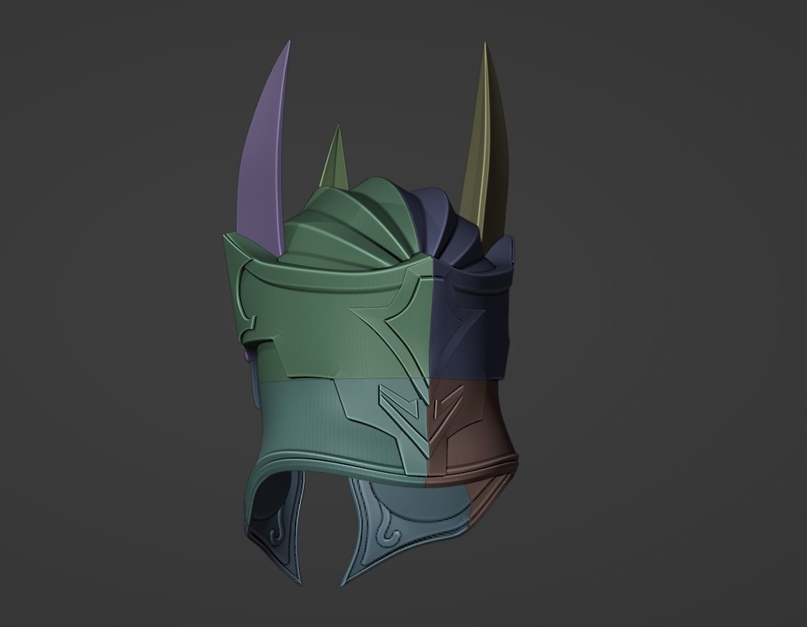 Overlord Helmet 3D model 3D printable | CGTrader