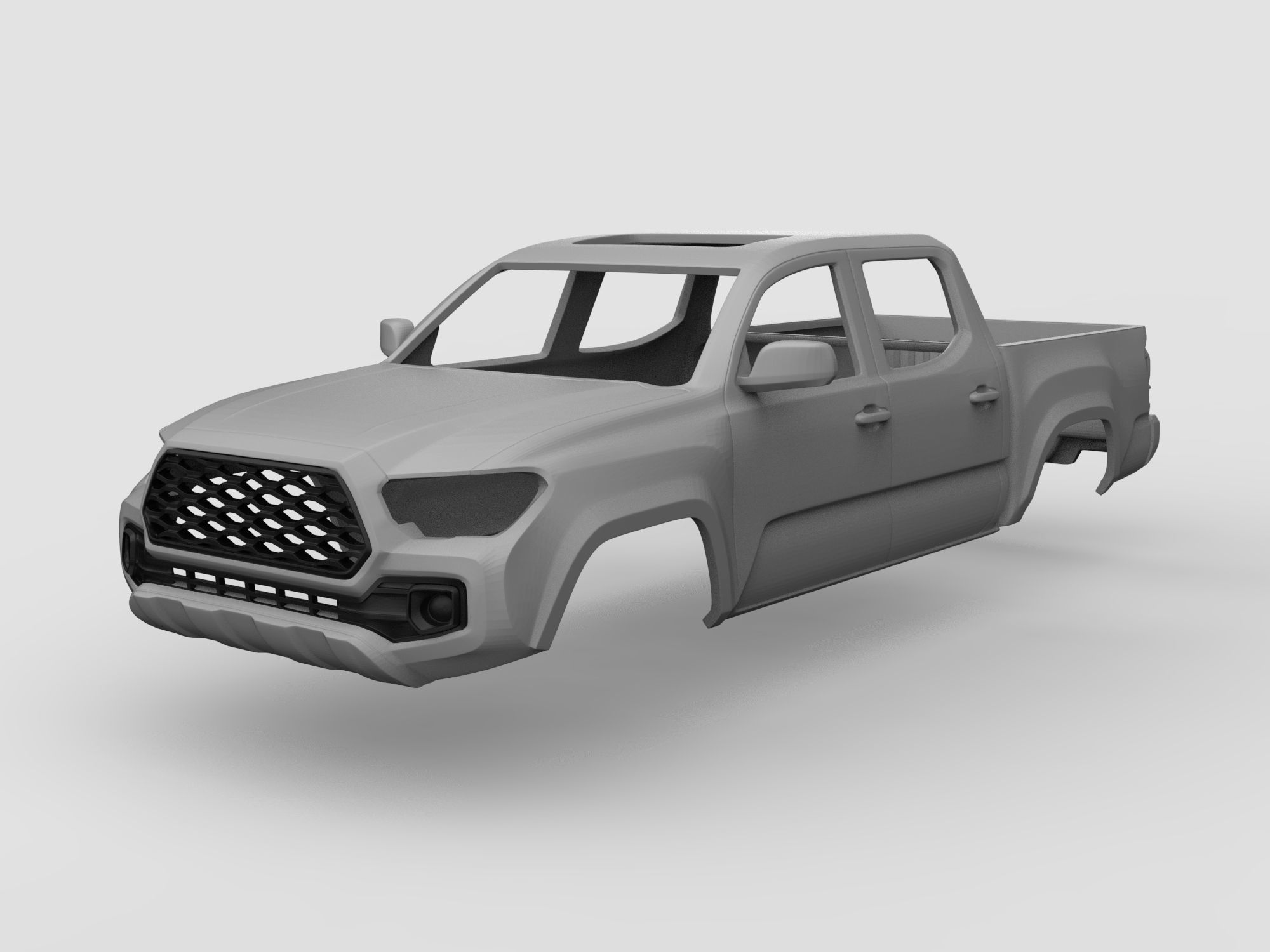 Toyota Tacoma Body kit For Print 3D print model RC 3D model 3D ...