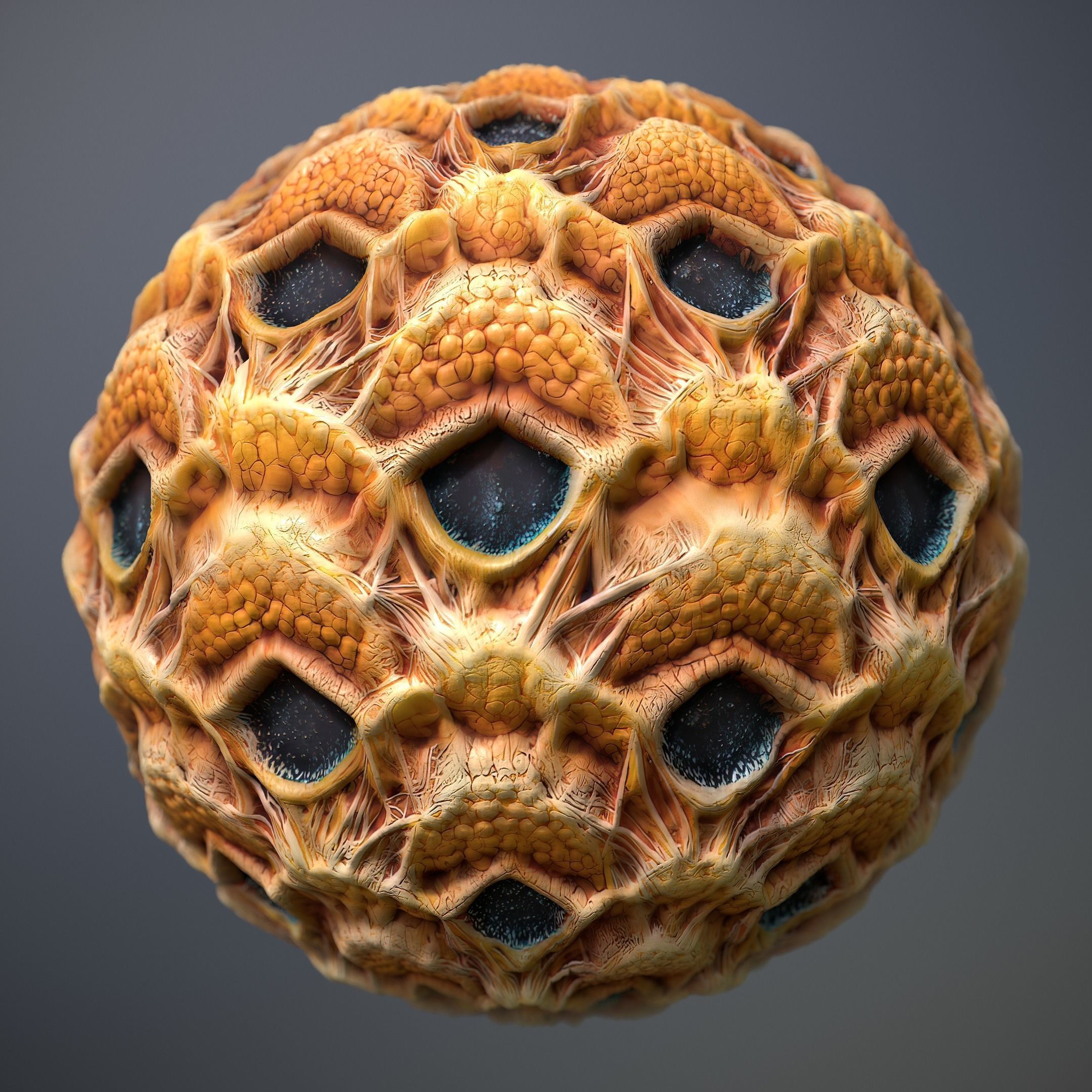 Material Skin Alien 5 Seamless PBR Texture Texture | CGTrader