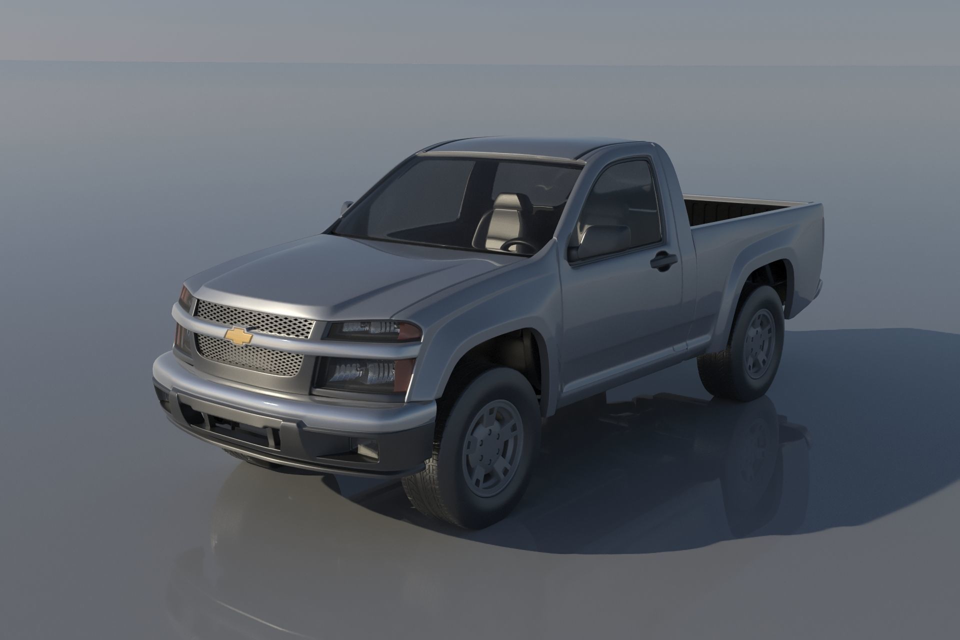 Chevrolet Colorado 2005 Regular Cab 3D model 3D printable | CGTrader