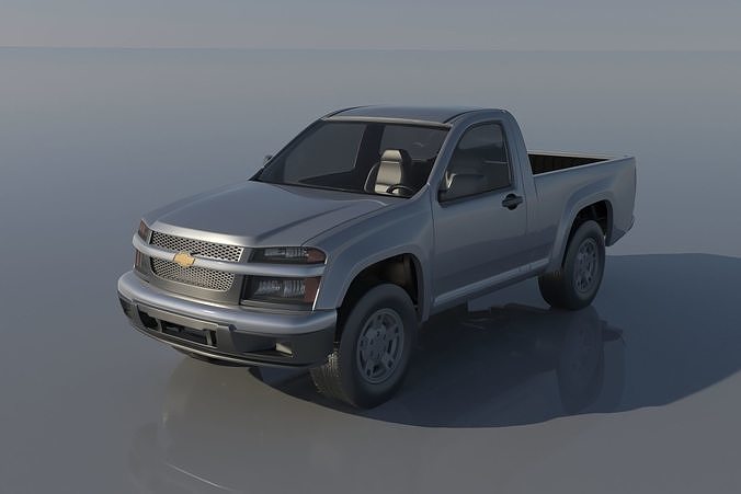 Chevrolet Colorado 2005 Regular Cab 3D model 3D printable | CGTrader