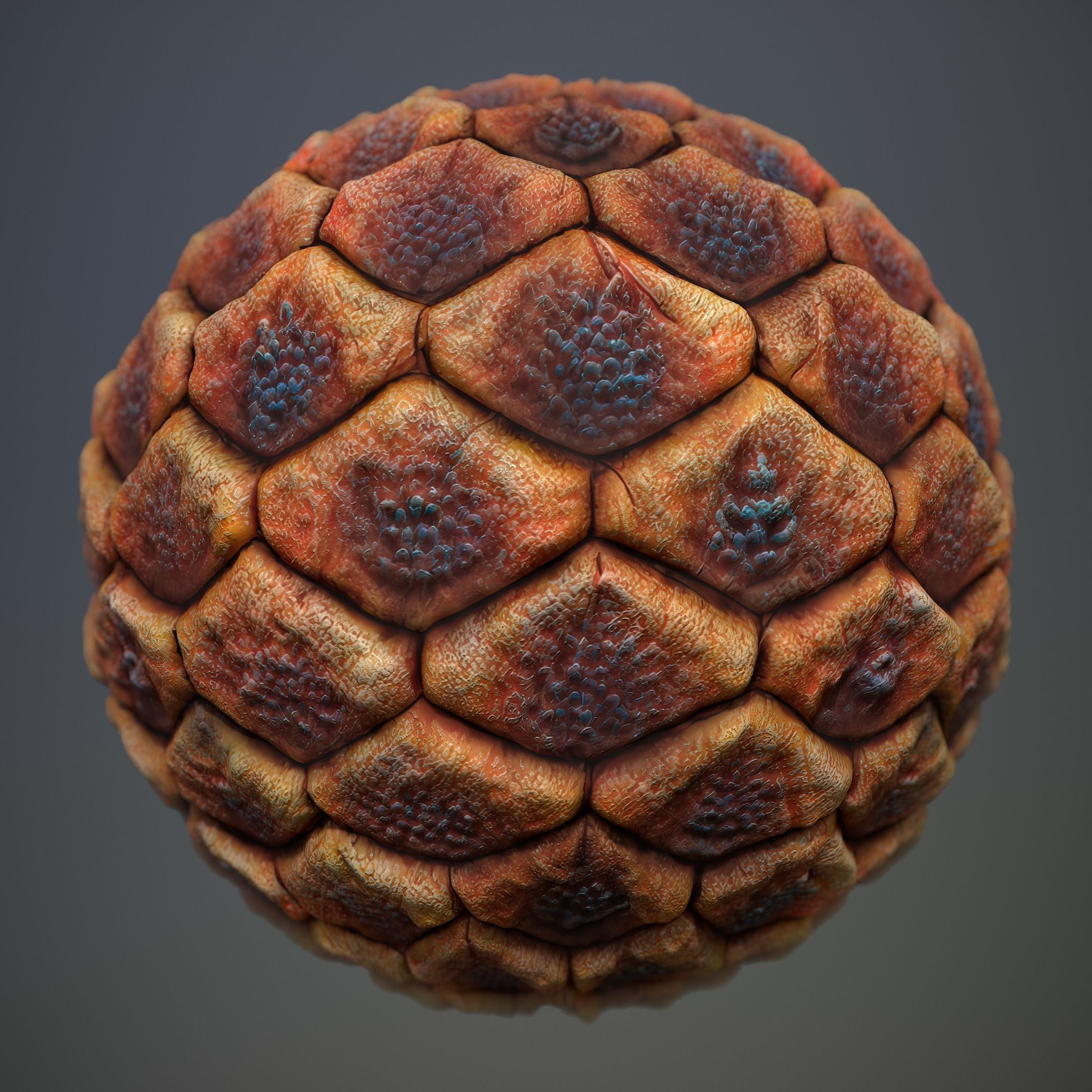 Material Skin Alien 28 Seamless PBR Texture Texture | CGTrader
