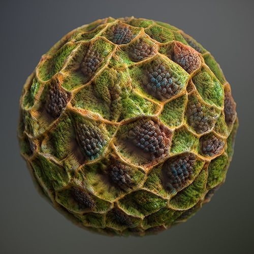 Material Skin Alien 25 Seamless PBR Texture Texture | CGTrader