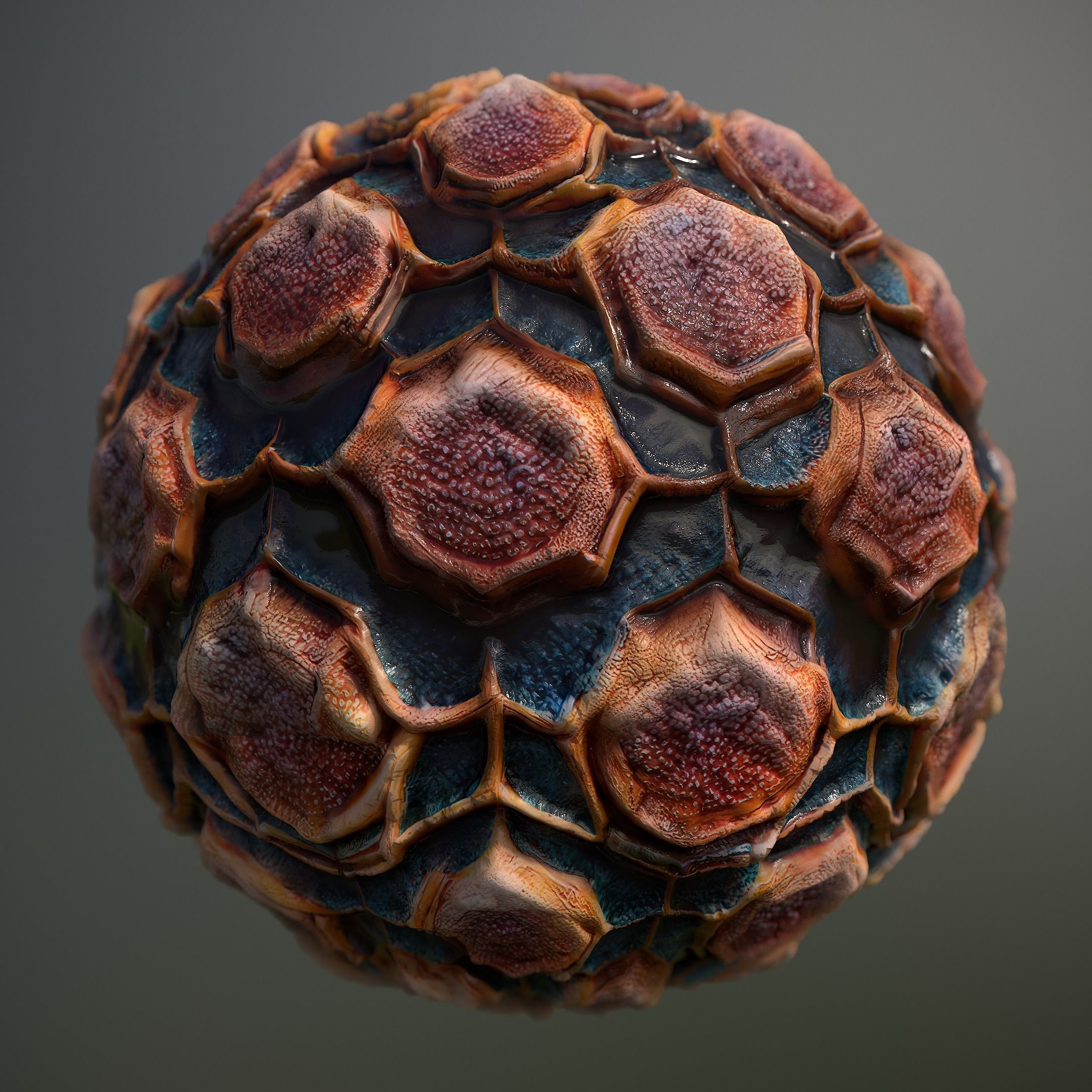 Material Skin Alien 20 Seamless PBR Texture Texture | CGTrader