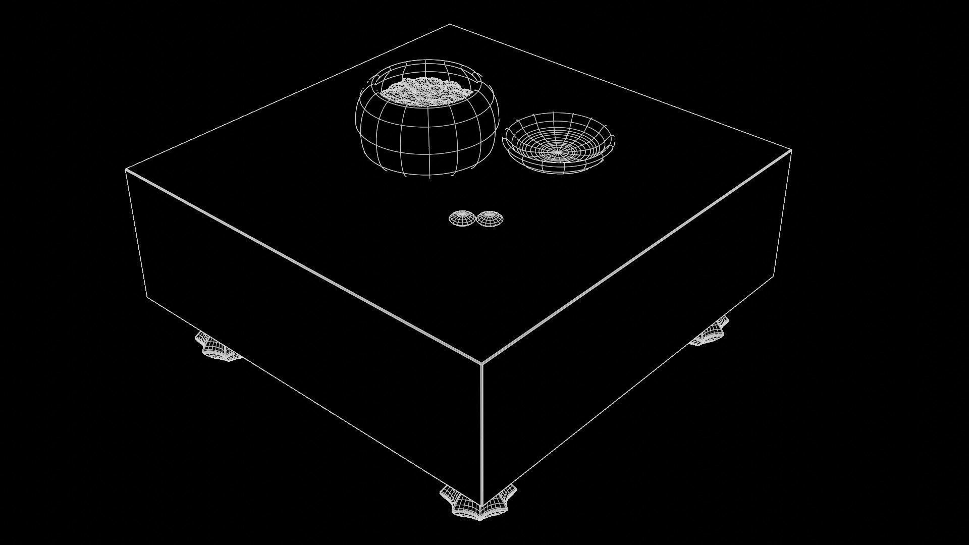 Go game 3D model | CGTrader