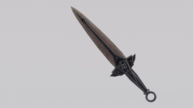 Dragon Bone blade free VR / AR / low-poly 3D model | CGTrader