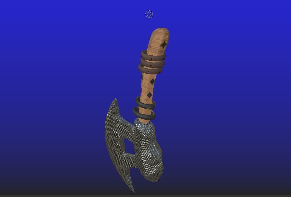 3D model Axe BLADE CUTTER VR / AR / low-poly | CGTrader