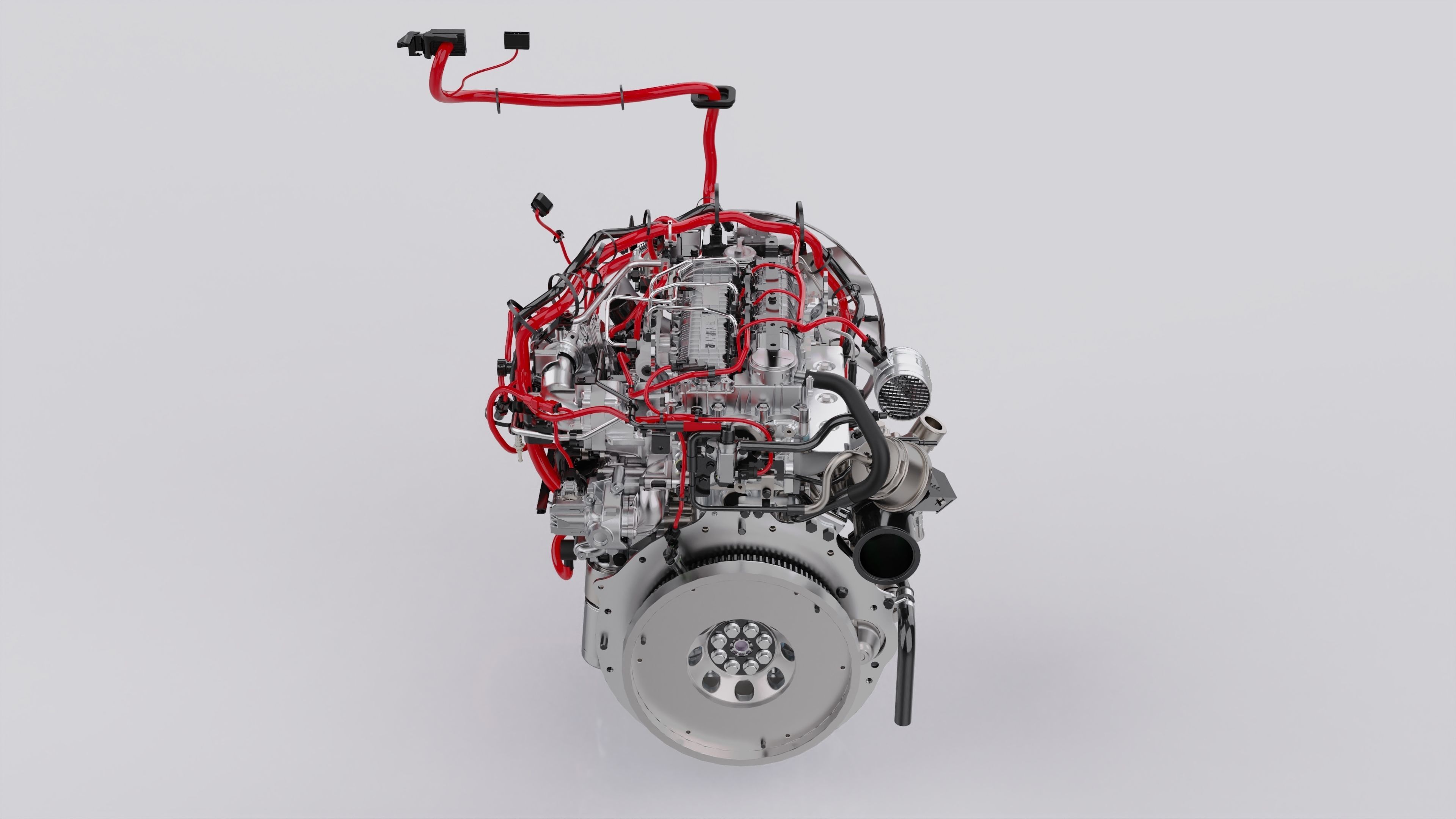 Automotive Engine 3D model animated | CGTrader