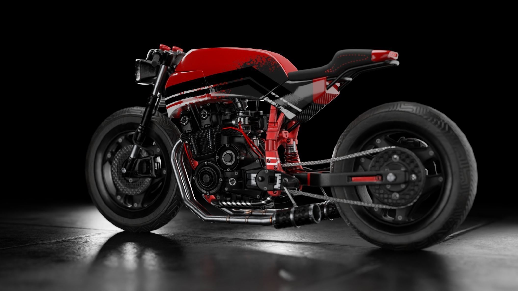 Racing Bike 3D model | CGTrader
