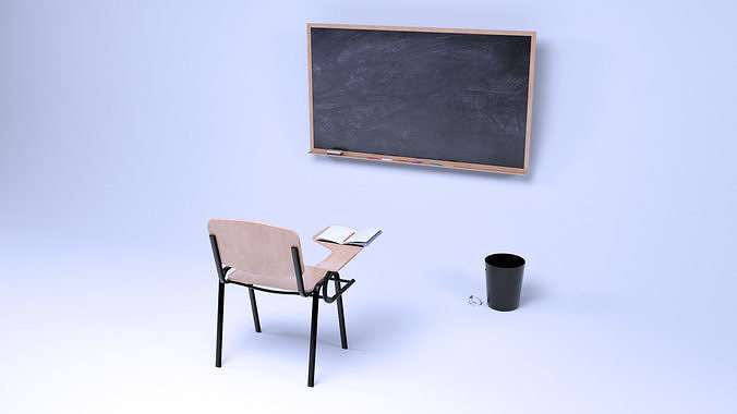 3D model School props VR / AR / low-poly | CGTrader