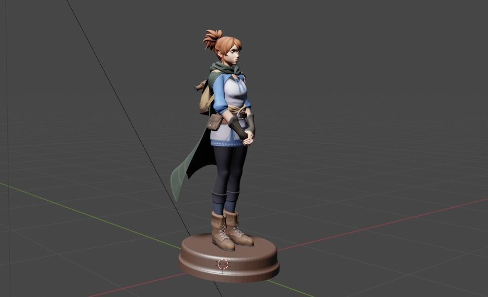 Marci Printable from Dota2 3D model 3D printable | CGTrader