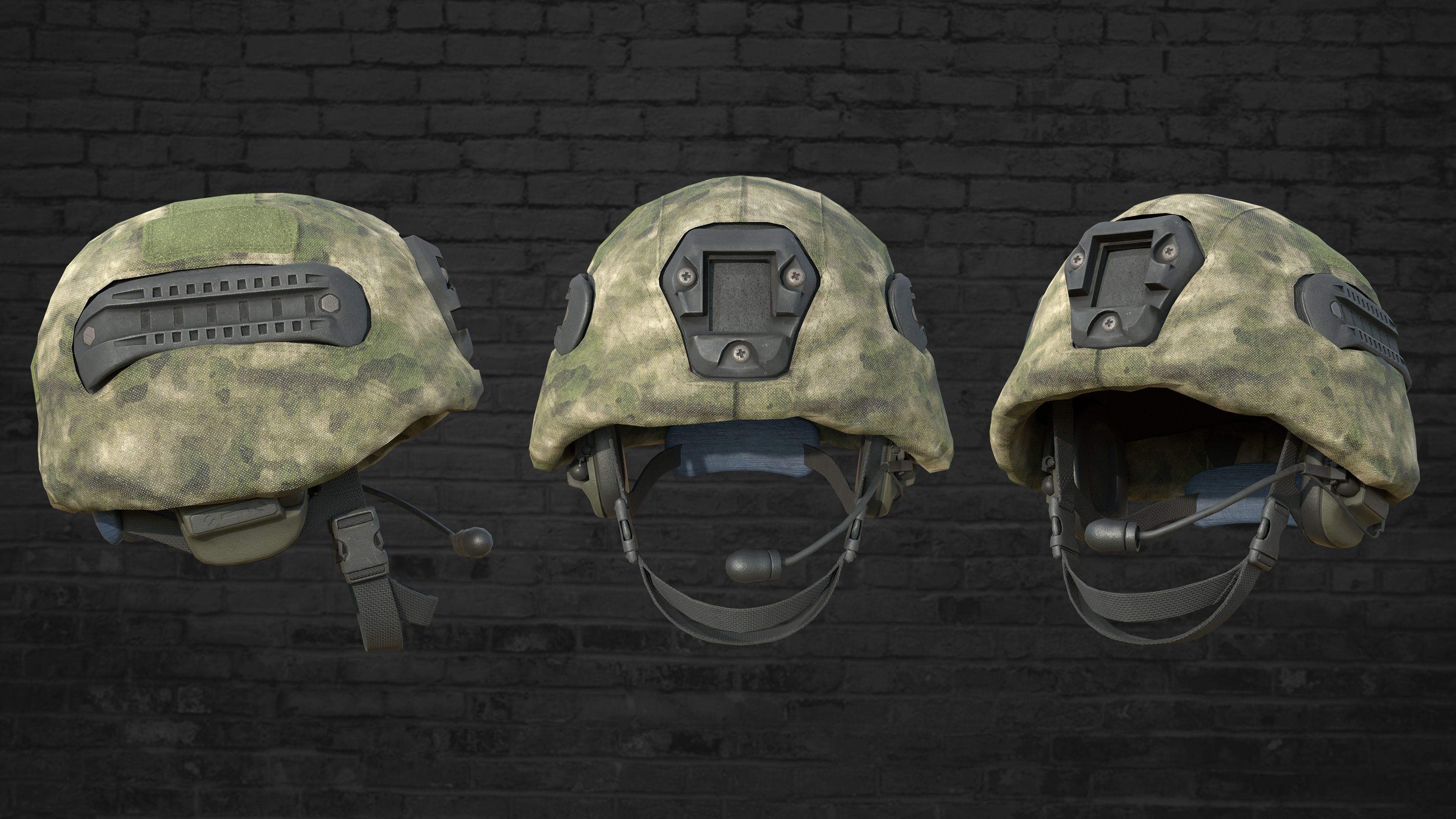 3D model MILITARY Game Ready Character Russian Assault Soldier VR / AR ...