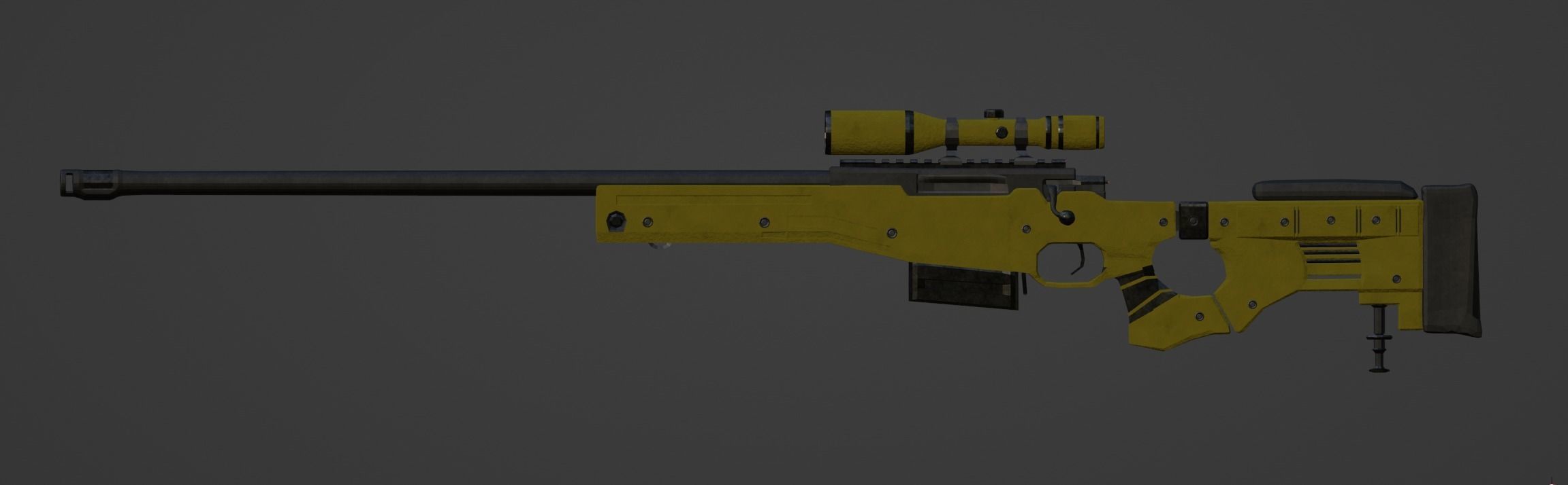 3D model AWP-AWM Lapua 338 ARMA 2 DAYZ INSPIRED VR / AR / low-poly | CGTrader