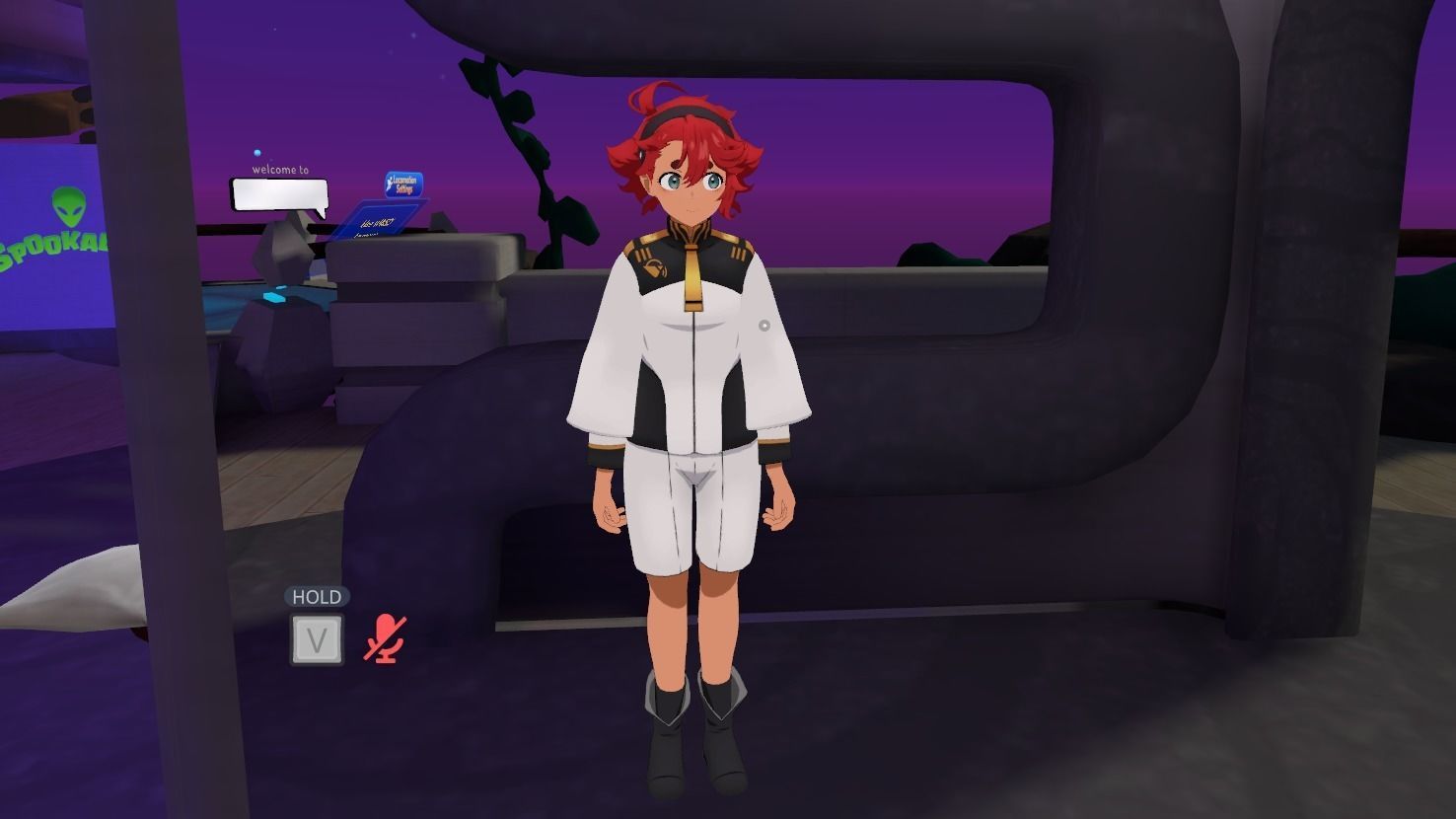 Suletta the Witch from Mercury VRChat avatar 3D model rigged | CGTrader