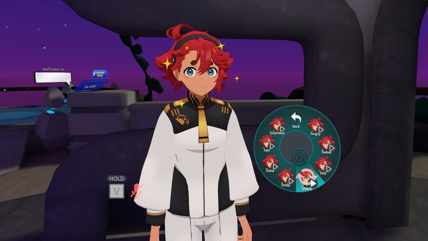 Suletta the Witch from Mercury VRChat avatar 3D model rigged | CGTrader