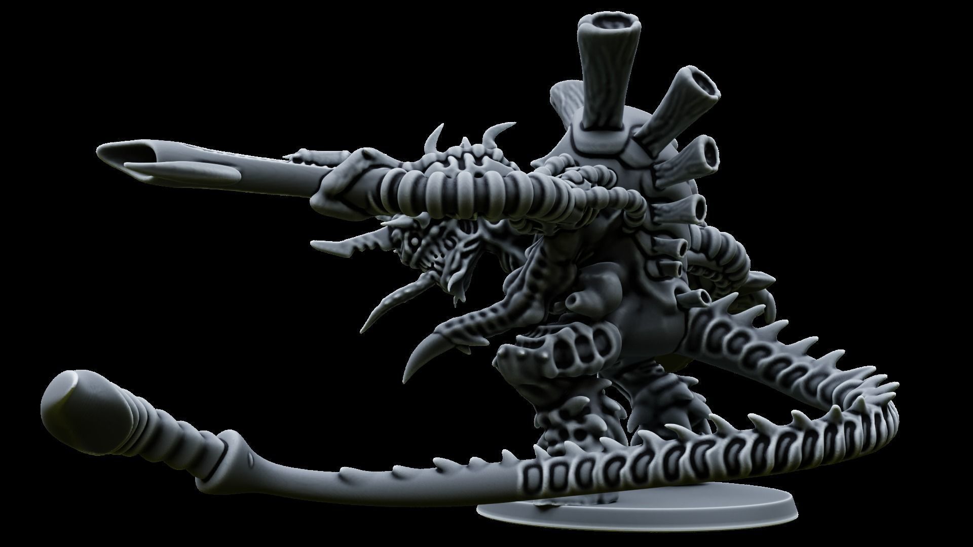 Space Demon 3D print model 3D model 3D printable | CGTrader