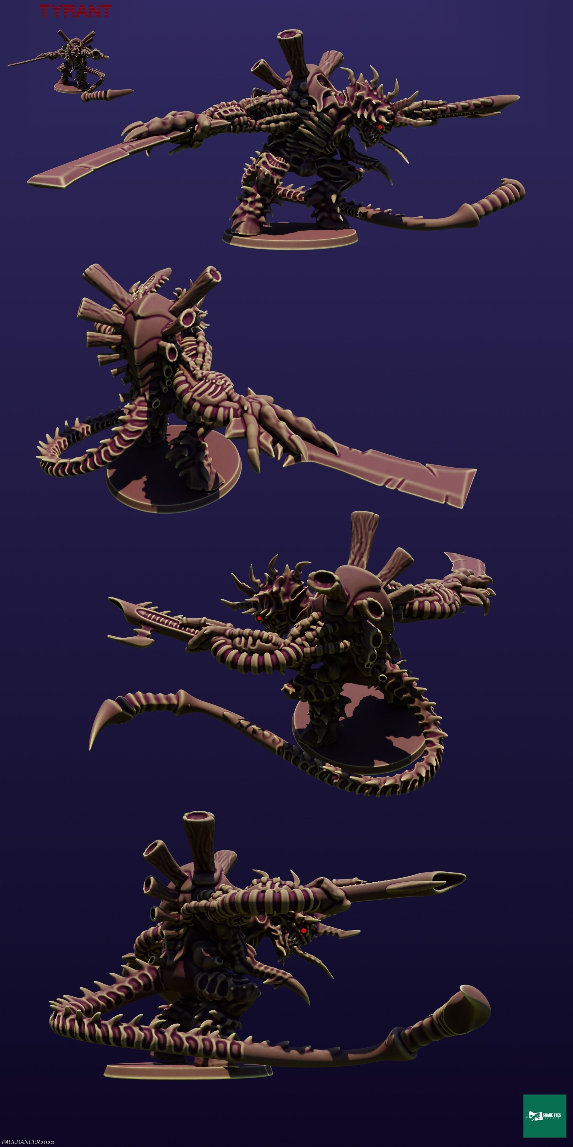 Space Demon 3D print model 3D model 3D printable | CGTrader