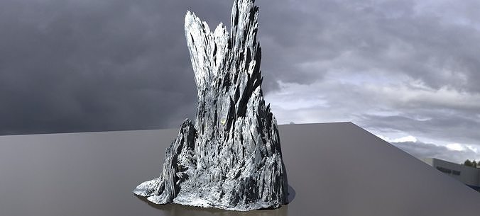 Sharp Mountain range 2 3D model | CGTrader