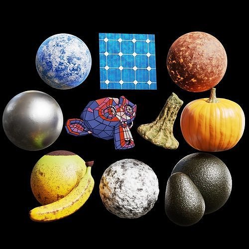 Blender Procedural Material Pack 10 Texture | CGTrader