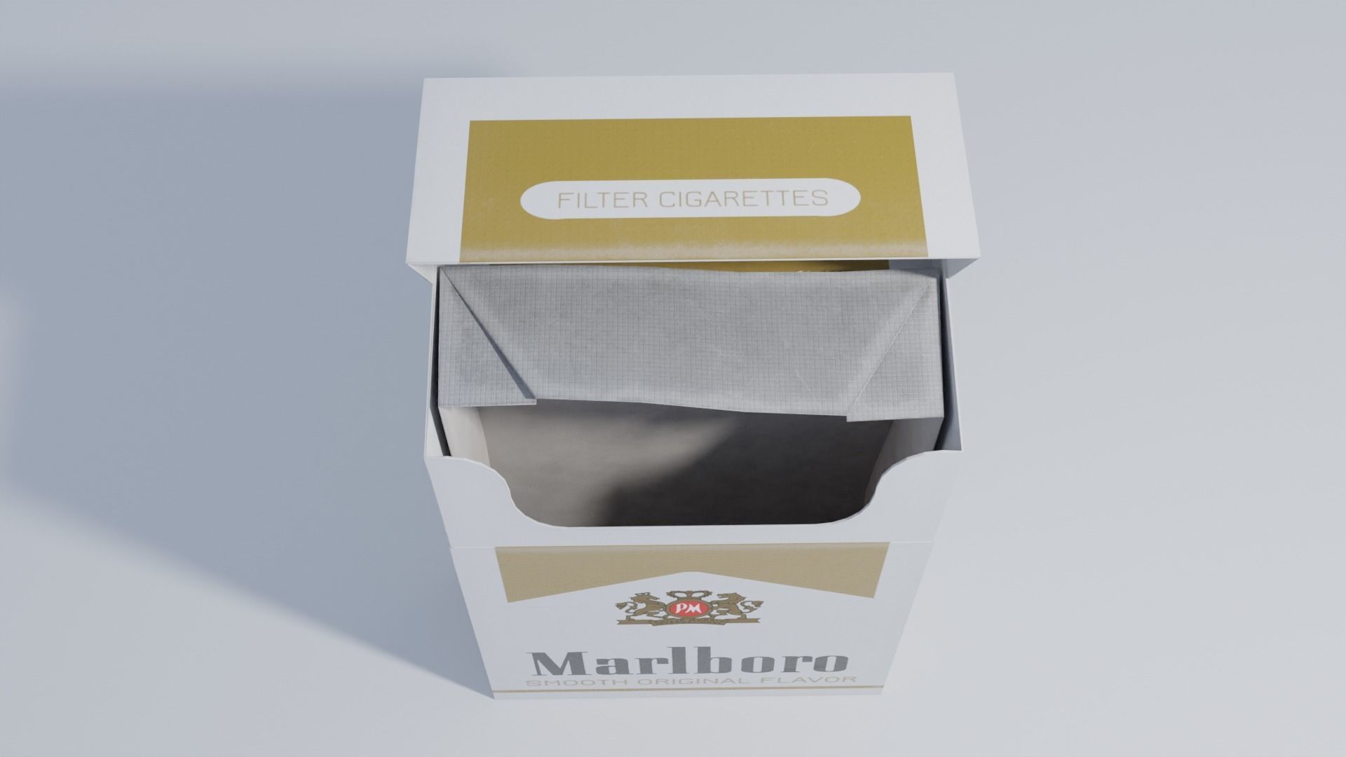 3D model Marlboro Cigarette Box 2 Versions 4K VR / AR / low-poly | CGTrader