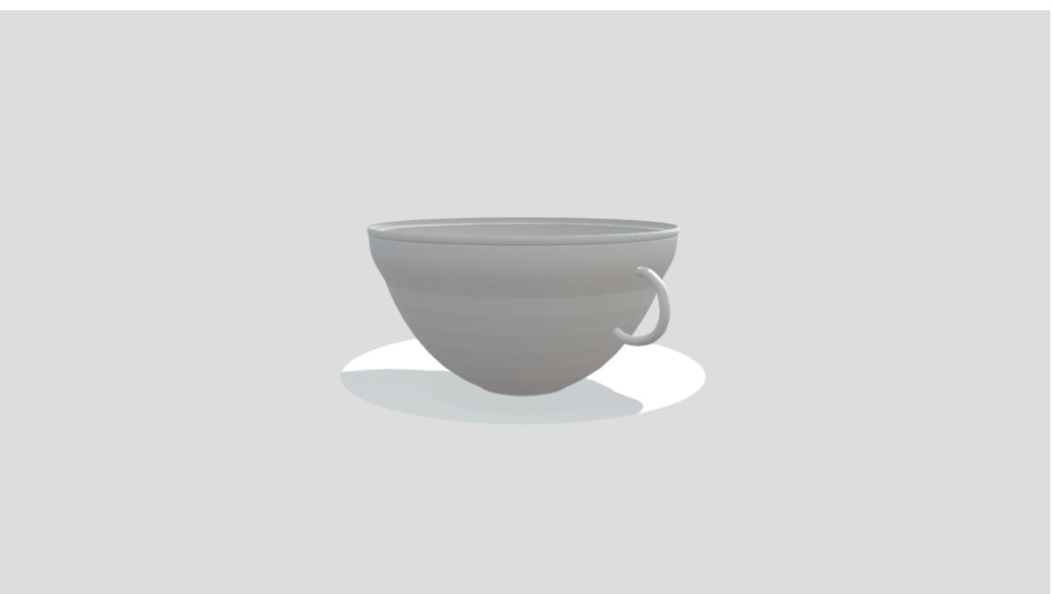 3D model teacup and plate VR / AR / low-poly | CGTrader