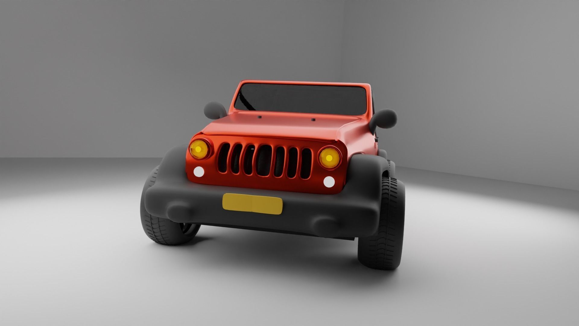 Thar Jeep 3D Model 3D model animated rigged | CGTrader