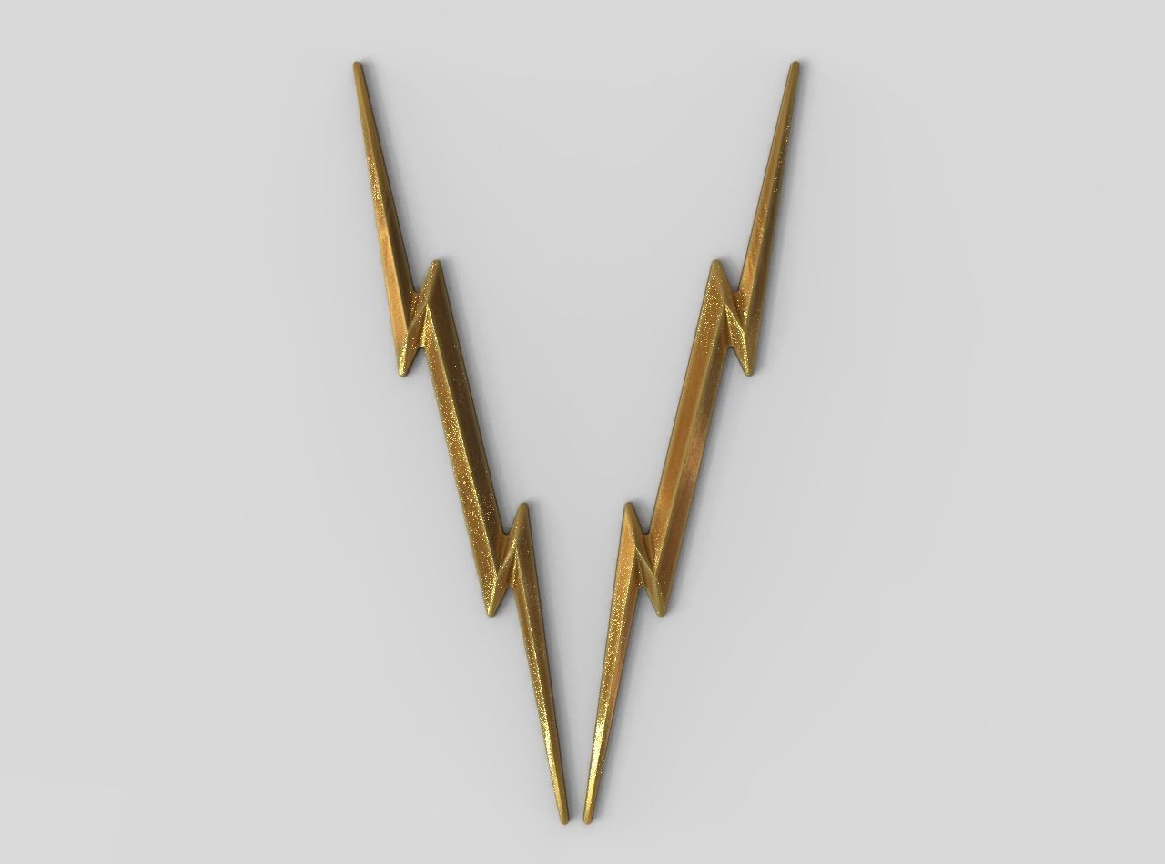 Lightning 3D model 3D printable | CGTrader