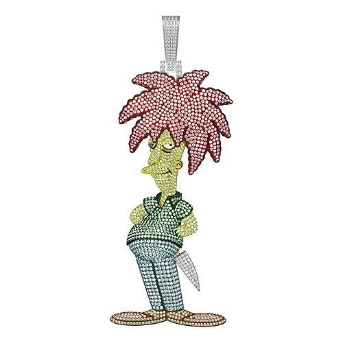 The Simpsons Pendants Hip Hop 3D model 3D printable | CGTrader