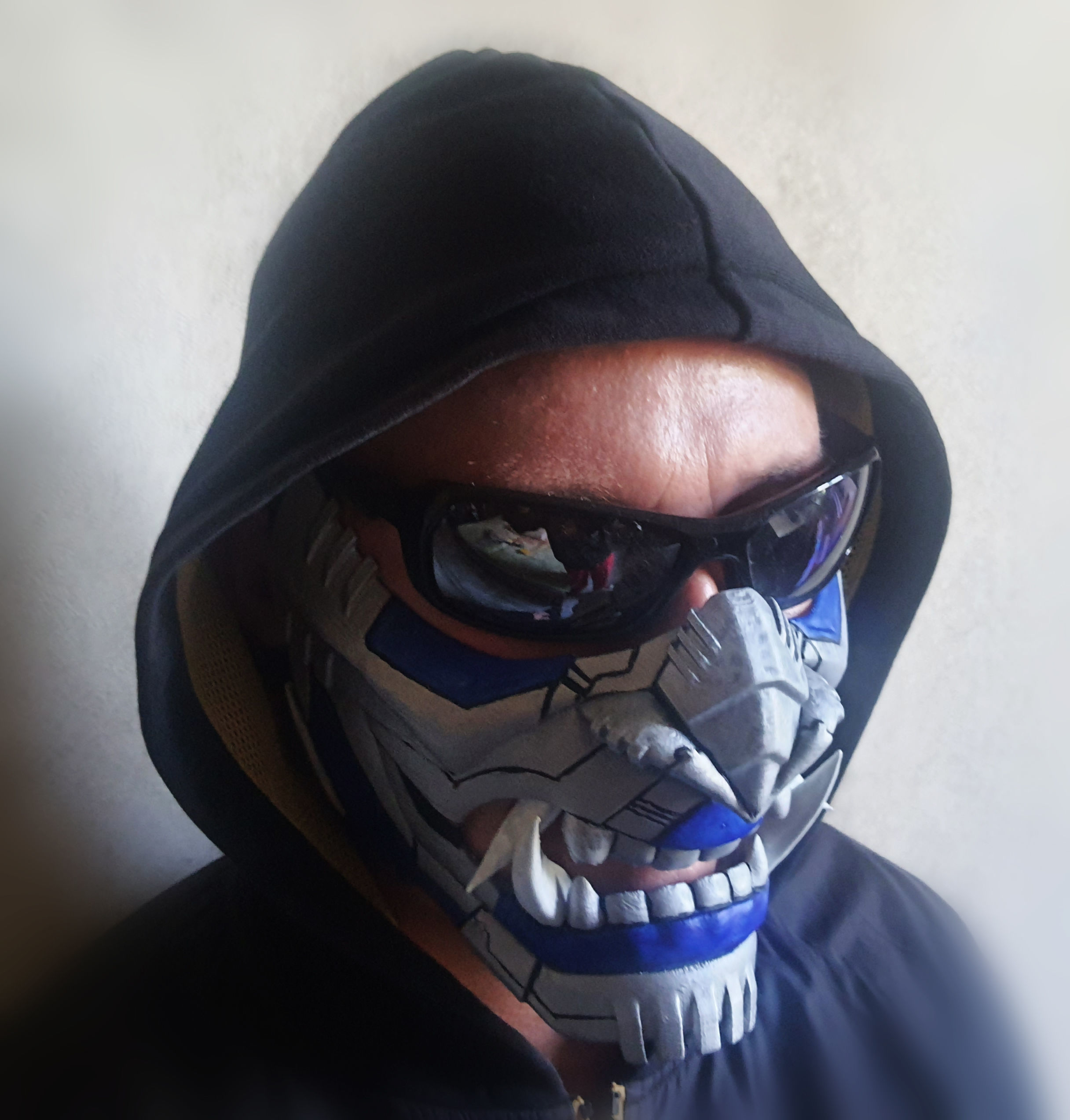 Cyber Punk Mask 3D model 3D printable | CGTrader