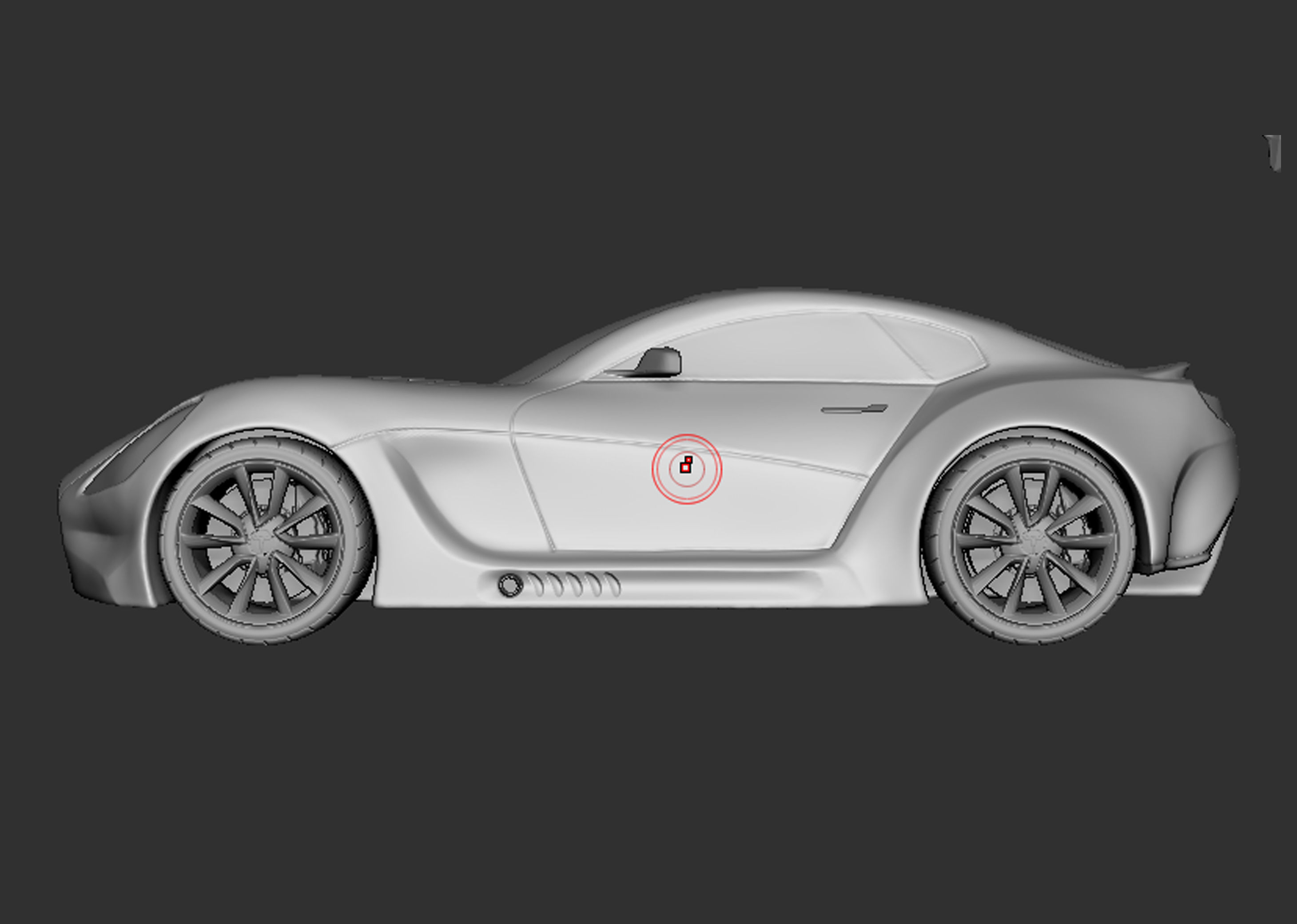 Concept Car 3D Model 3D model 3D printable | CGTrader