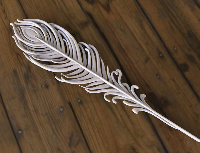 Peacock Feather Pattern Printable