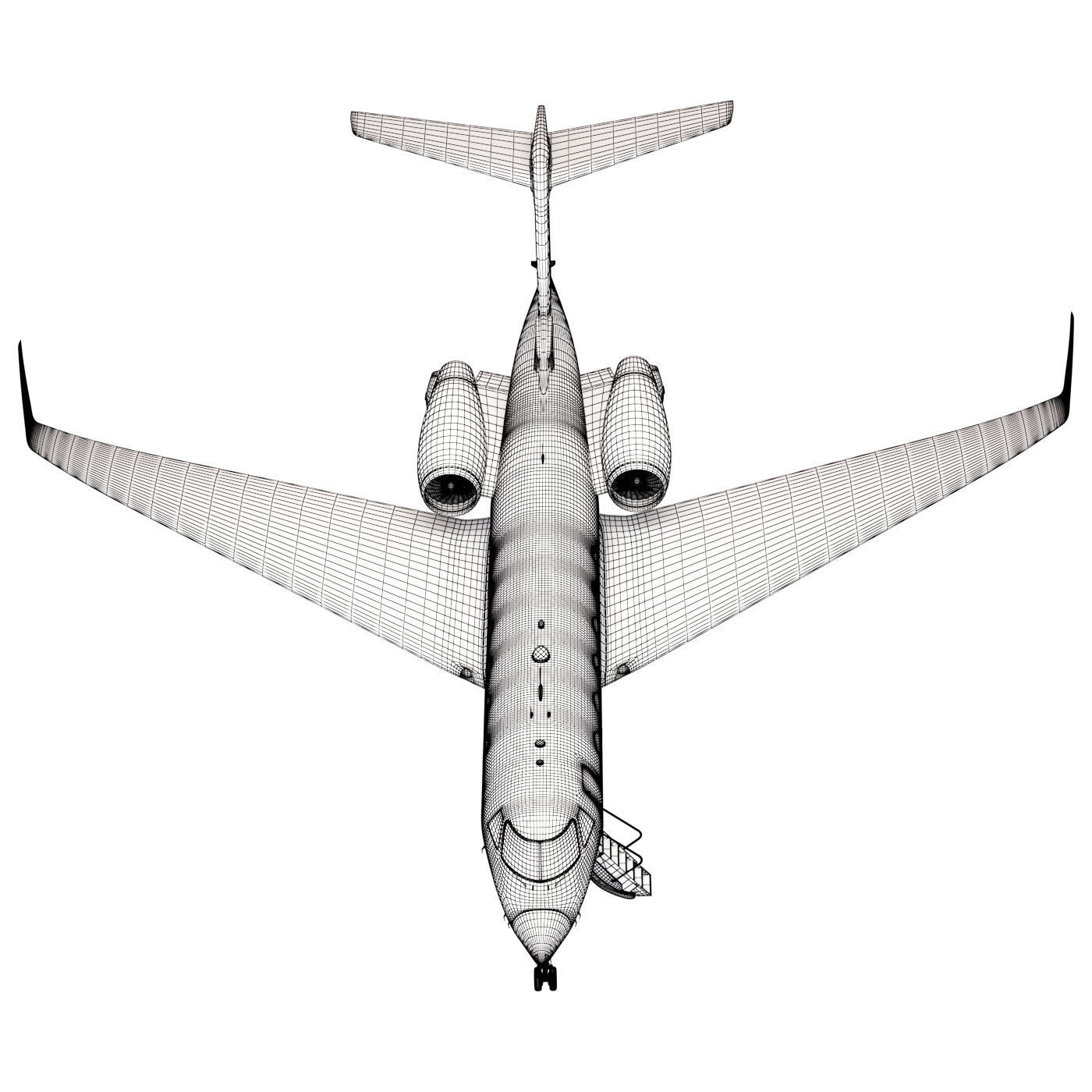 Aircraft G400 3D model | CGTrader