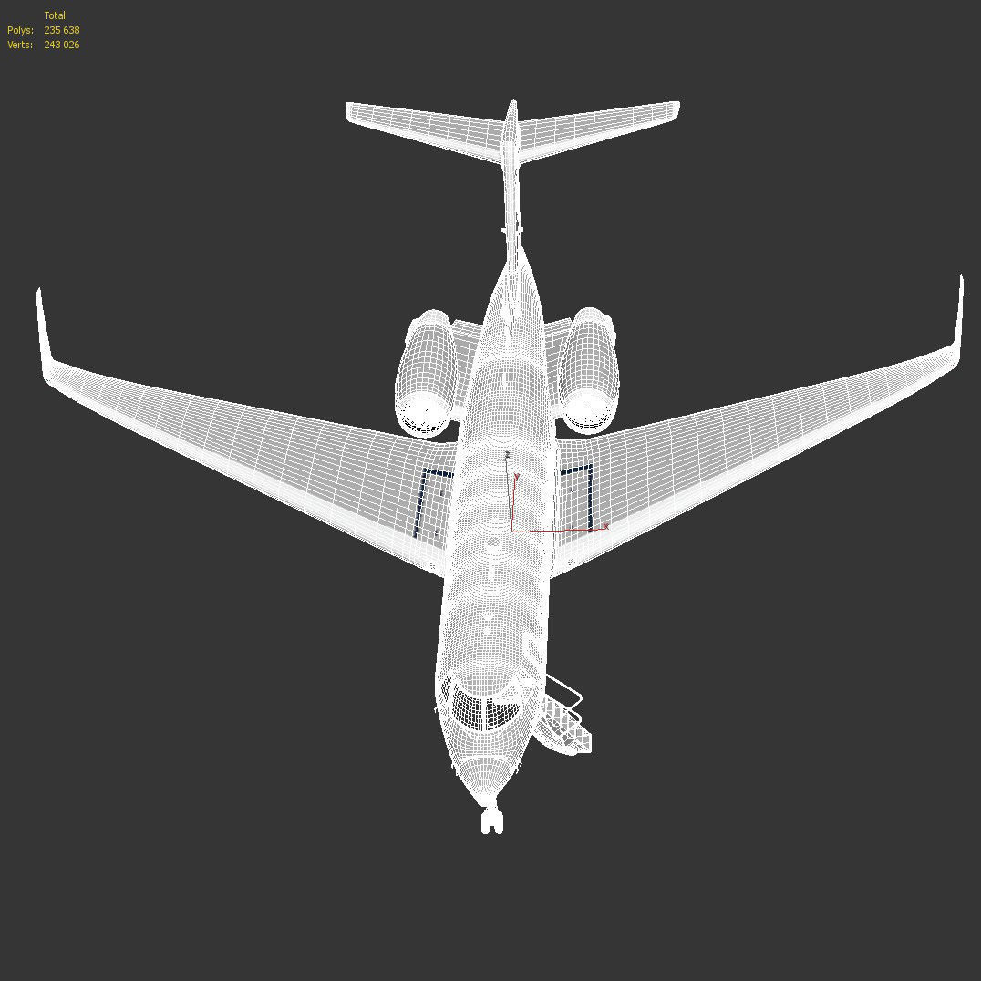 Aircraft G400 3D model | CGTrader