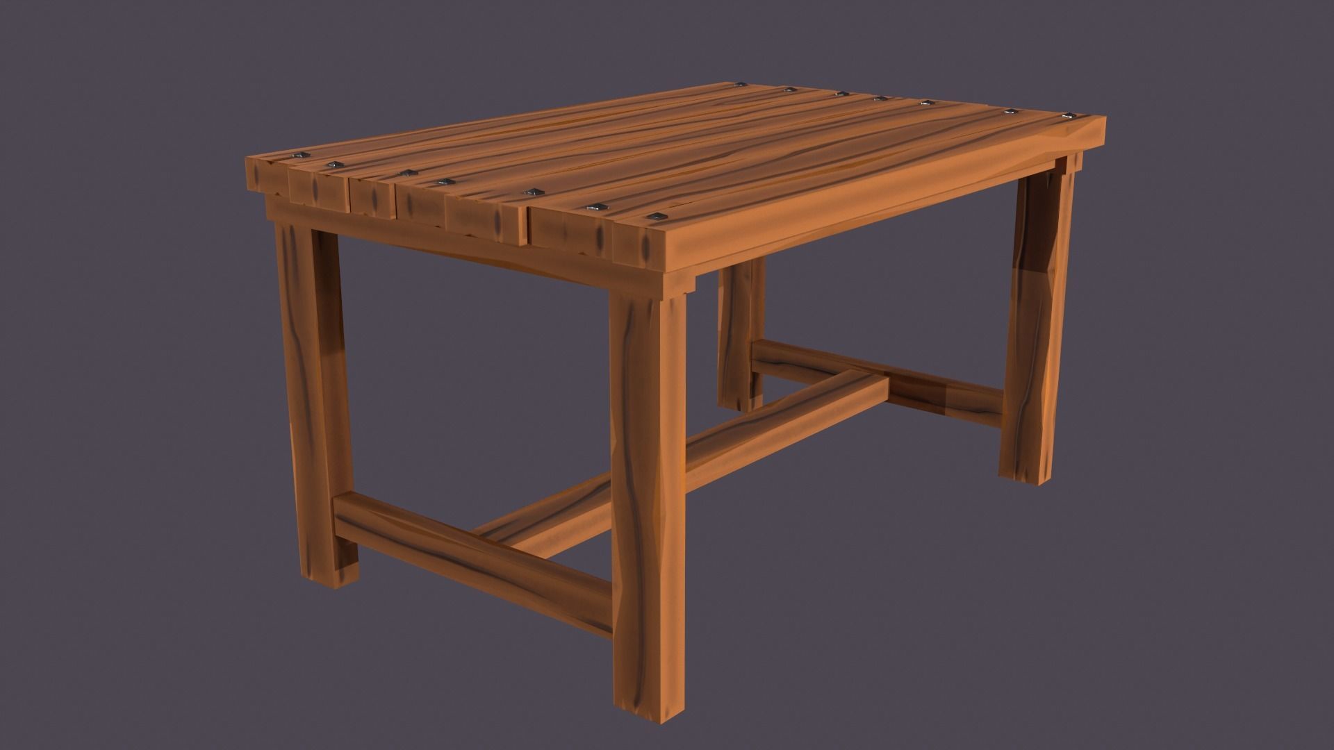 3D model Stylized medieval table pack VR / AR / low-poly | CGTrader