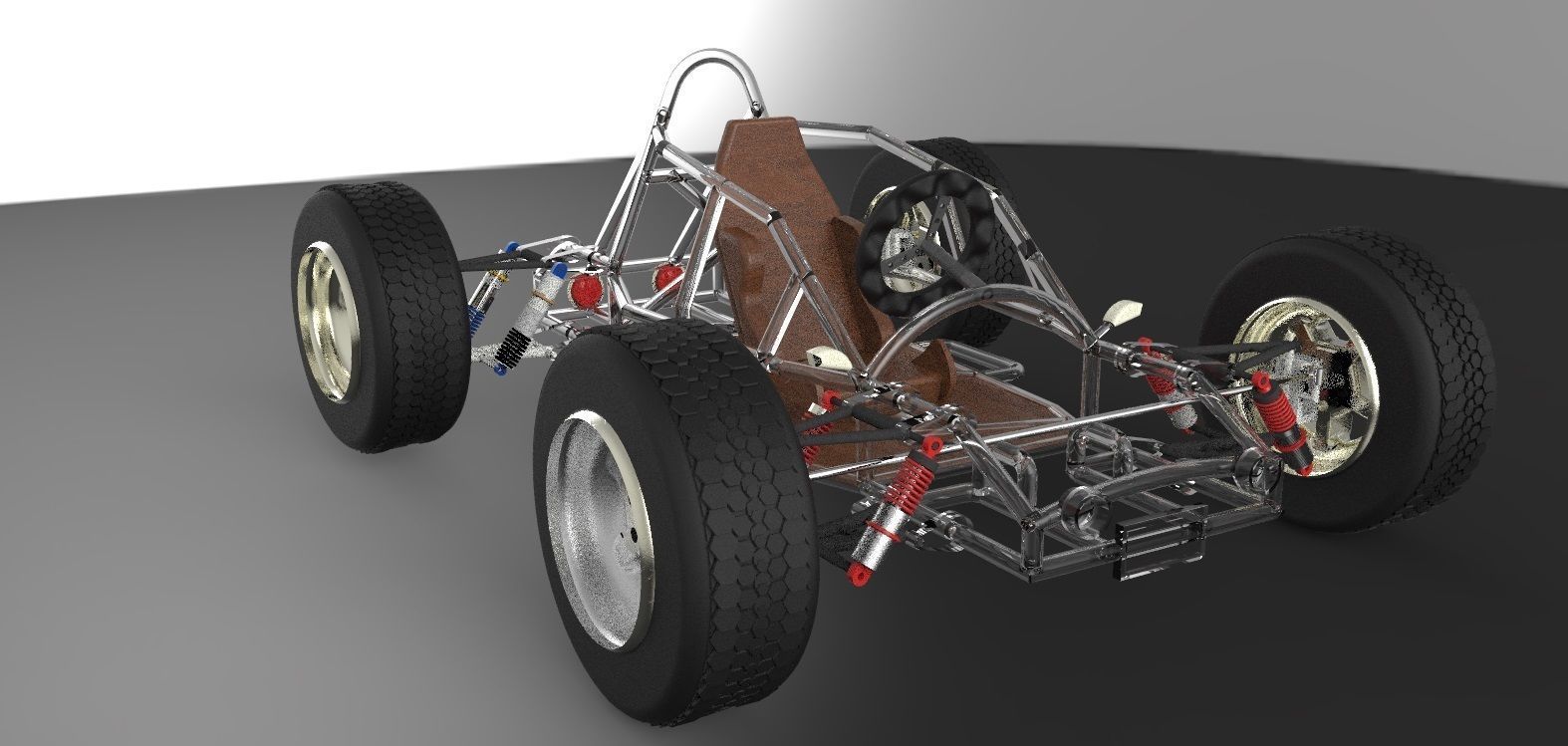 Go kart 3D model 3D printable | CGTrader