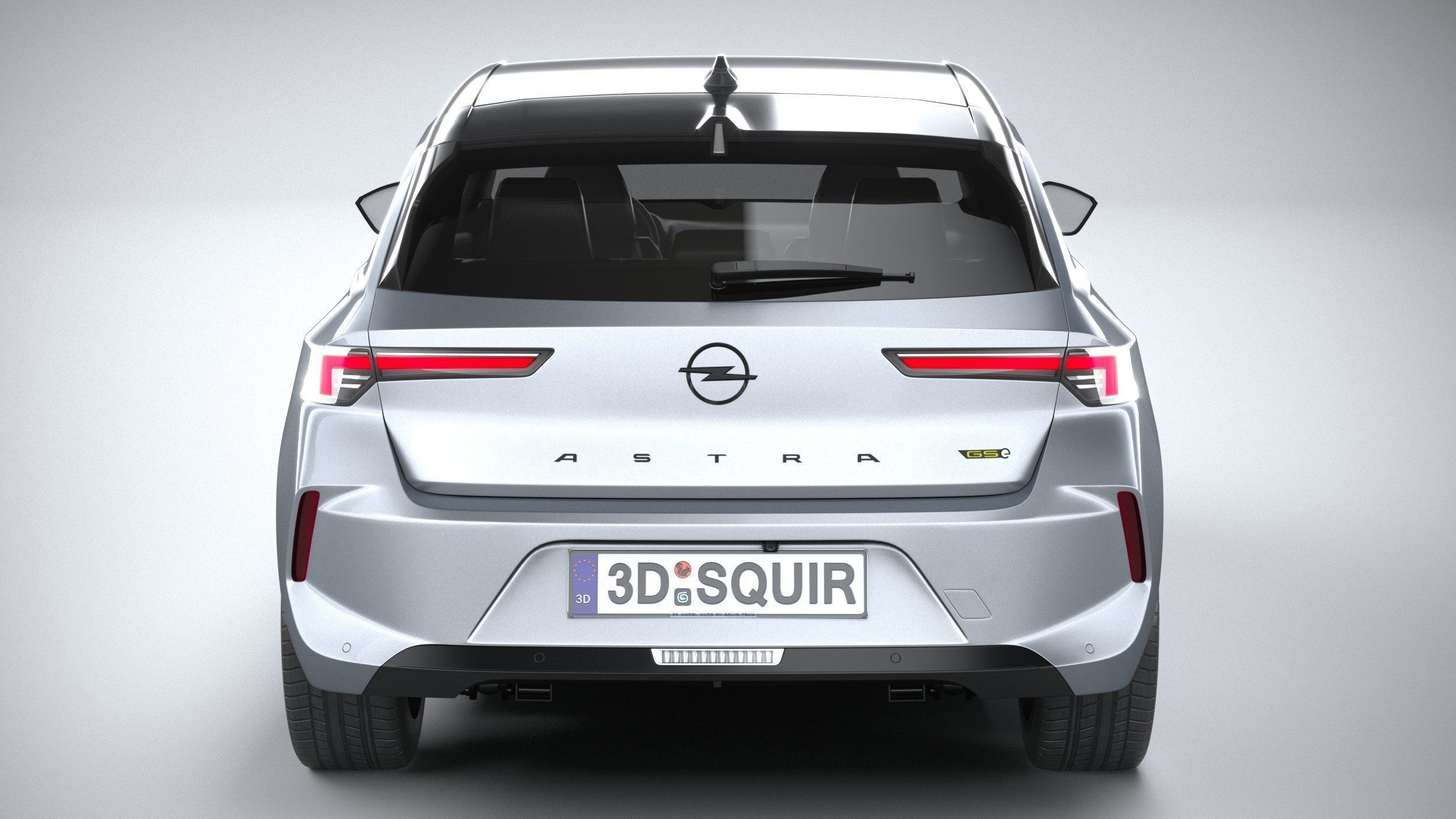 Opel Astra GSE 2023 3D model | CGTrader