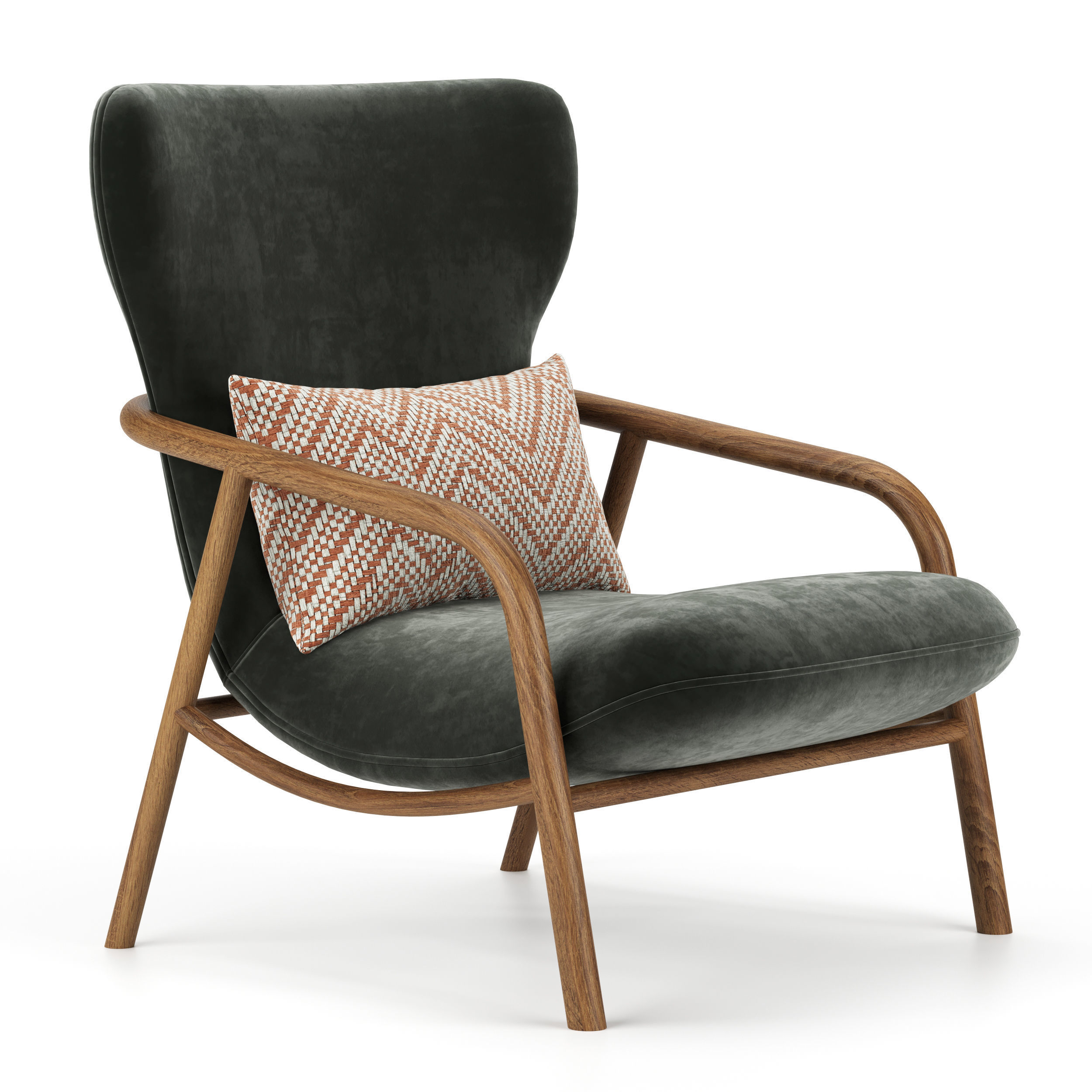 Vange Lounge chair 3D model | CGTrader