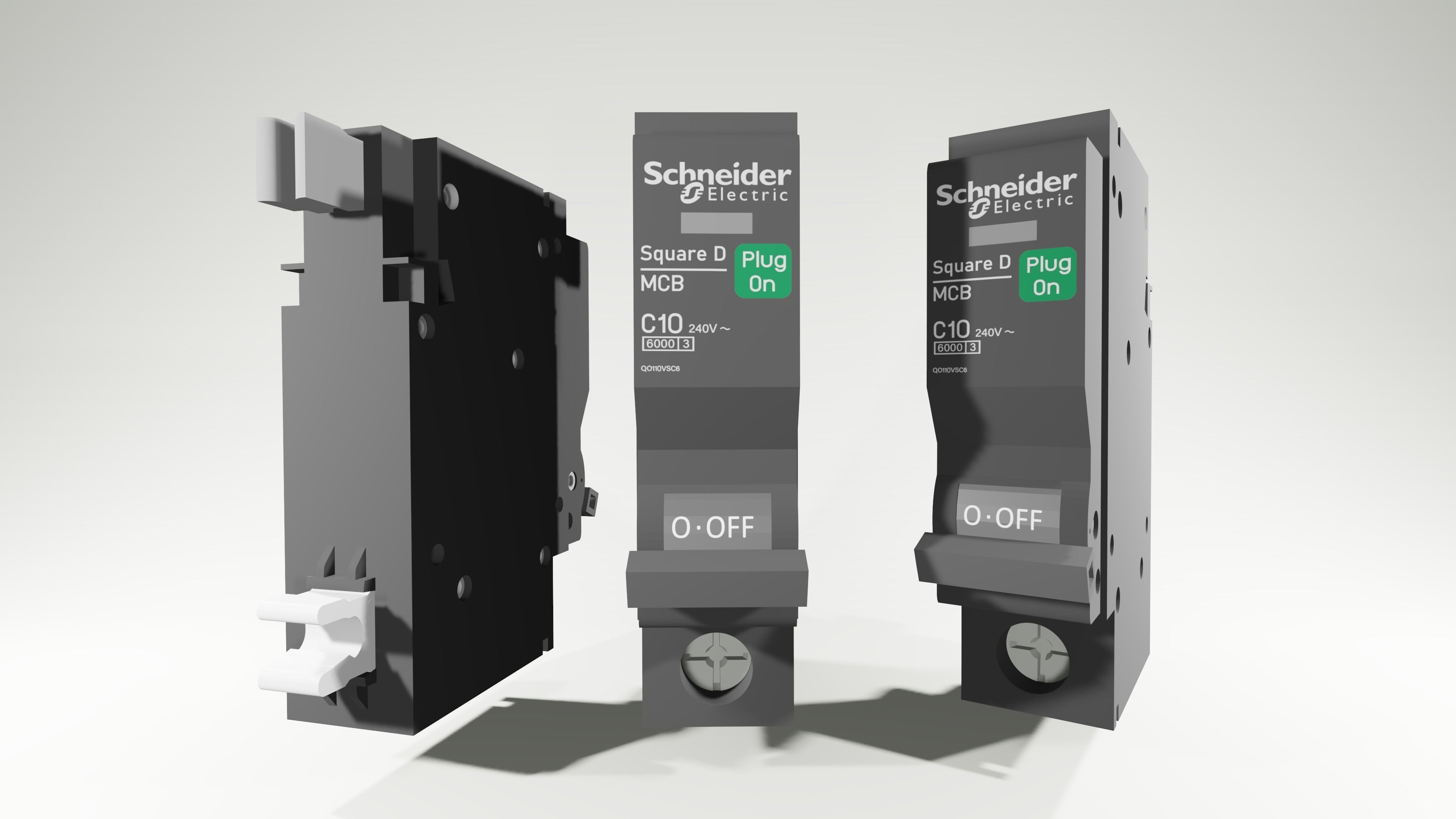 circuit-breaker C10 3D model | CGTrader