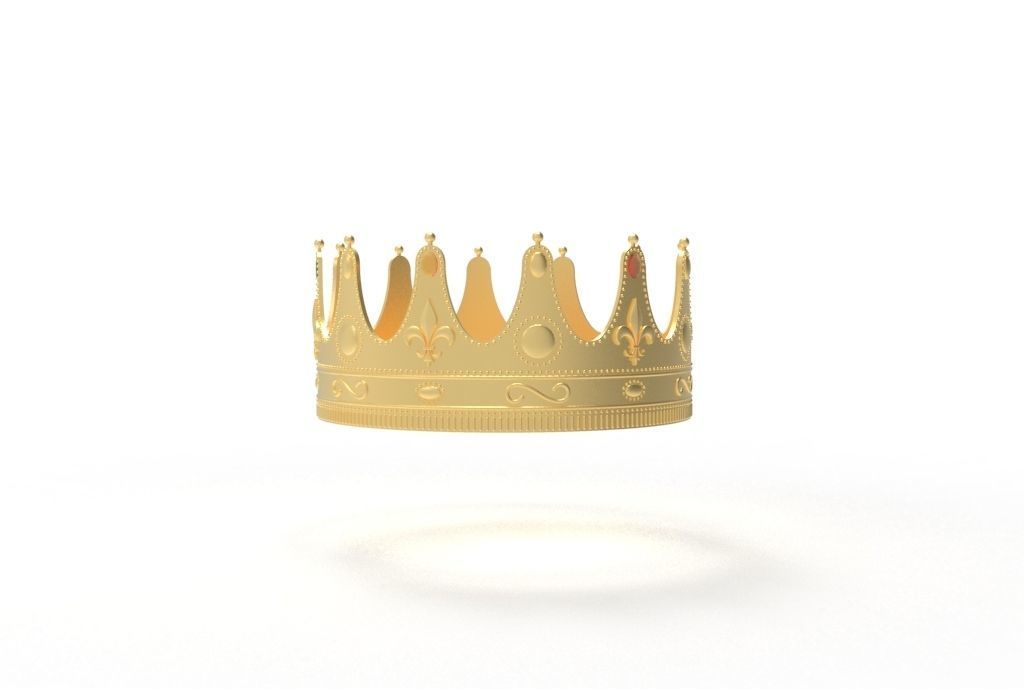 queen crown 3D model 3D printable | CGTrader